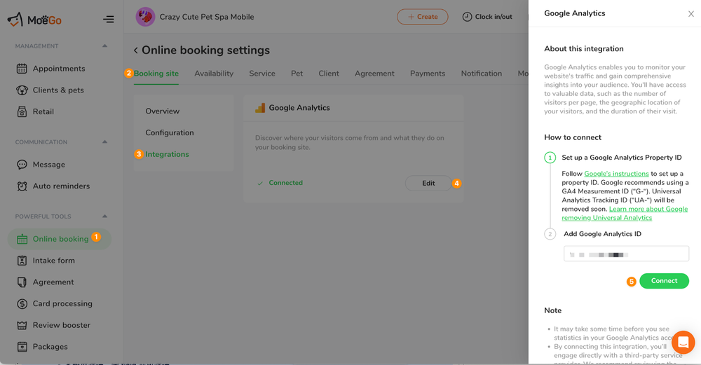 Google Analytics Integration Guide