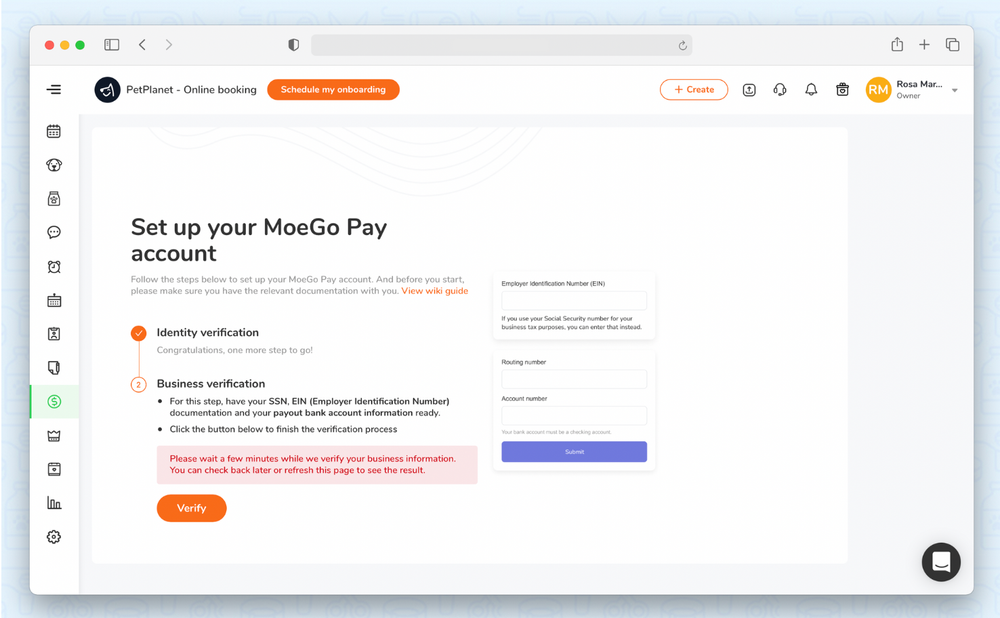 Get started with MoeGo Pay