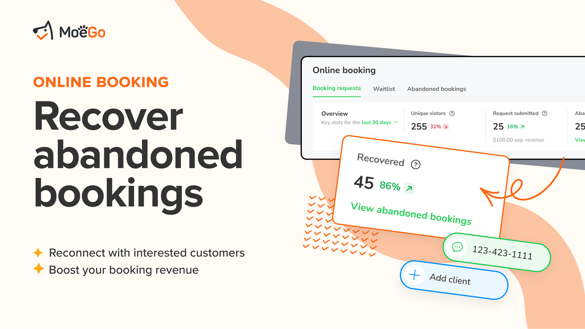 MoeGo Abandoned Booking List - Recover Unfinished Booking Requests