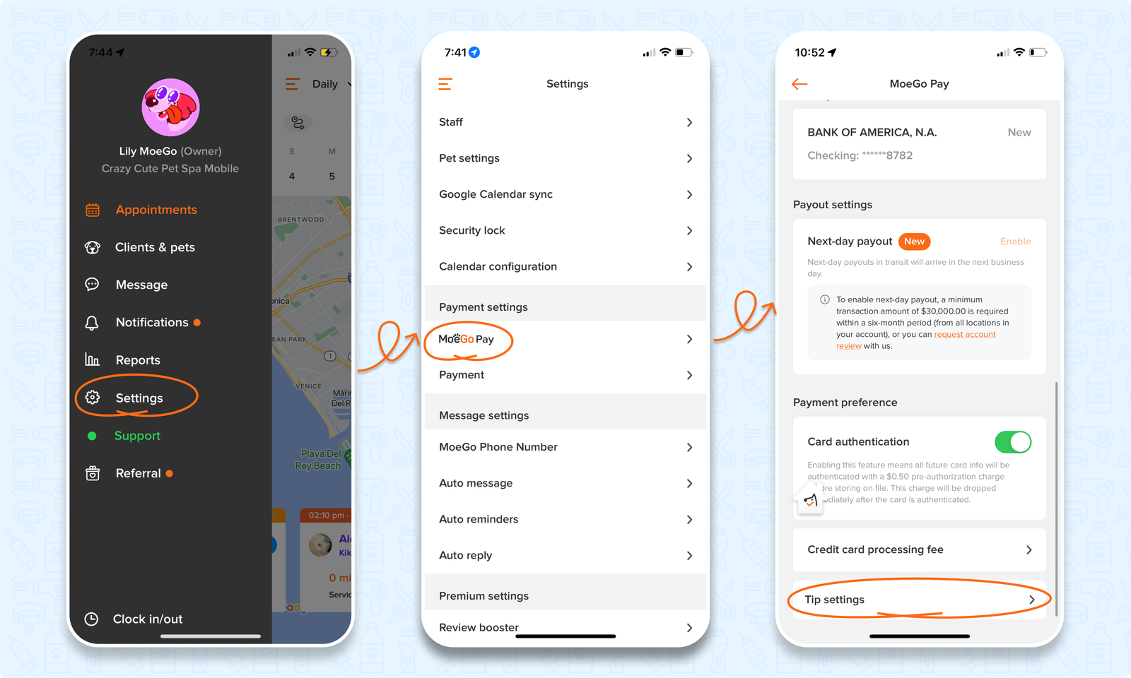 MoeGo Smart Tip - Boost Your Tip with Fully-Customized Tipping Options