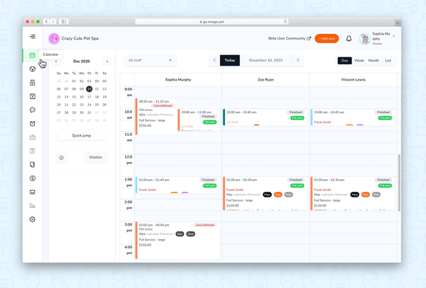 Ready for pick up message
