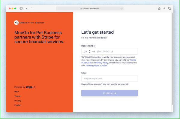 Get started with MoeGo Pay